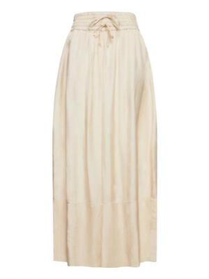JIL SANDER High-waist Loose Straight-leg Trousers - Nude