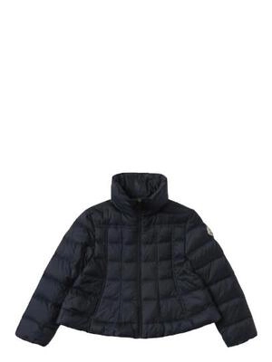 Moncler Square-quilted Nylon Down Jacket - Black