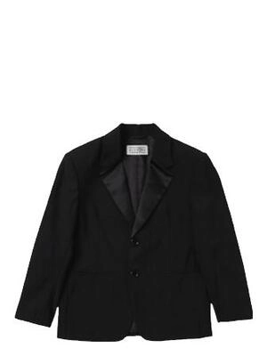MAISON MARGIELA Wool Blend Formal Jacket - Black