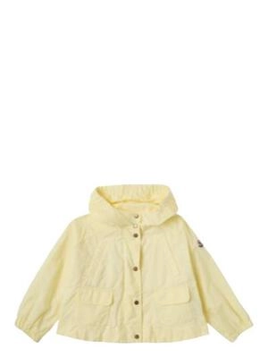 Moncler Hooded Nylon Jacket - Nude