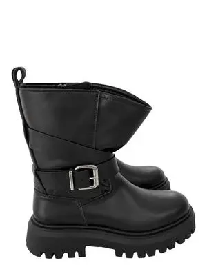 ANDREA MONTELPARE Round-toe Boots - Black