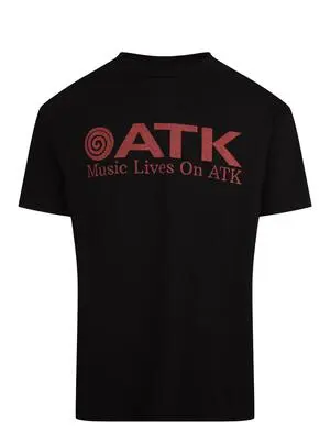GALLERY DEPT. Printed Cotton Shortsleeve Tshirt - Black