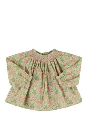 Bonpoint Floral Printed Cotton Shirt - No