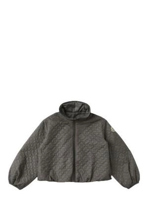 Moncler Floral-quilted Padded Jacket - Black