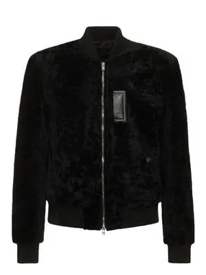 Amiri Rib Collar Casual Jacket - Black
