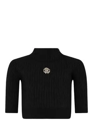 Roberto Cavalli Turtleneck Sweater - Black
