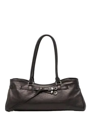 MARGESHERWOOD Soft Grandma Shoulder Bag - Black