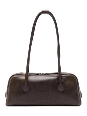 MARGESHERWOOD Dual-handle Shoulder Bag - Black
