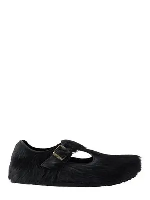 BIRKENSTOCK Paris The Rebel Buckle-fastening Ballet Flats - Black