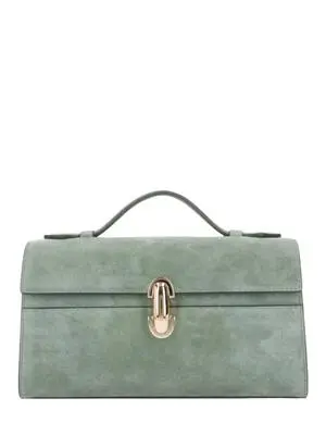 Savette Top Handle Clutch Bag - Gray