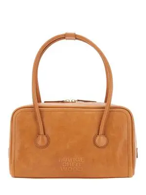 MARGESHERWOOD Soft Boston Small Shoulder Bag - Brown