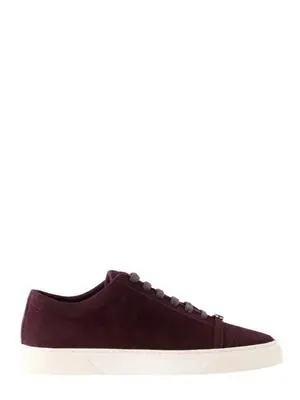 Jennifer Chamandi Low-top Suede Sneakers - Black