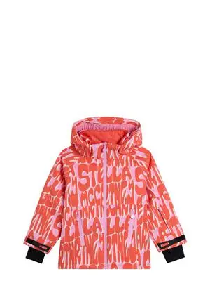 Stella McCartney STELLA MCCARTNEY Logo-Print Hooded Jacket No
