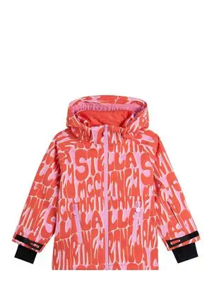 Stella McCartney Logo-print Hooded Snow Jacket - Red