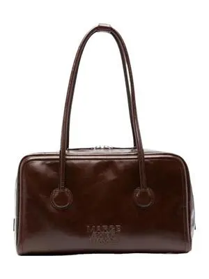 MARGESHERWOOD Soft Boston Shoulder Bag - Brown