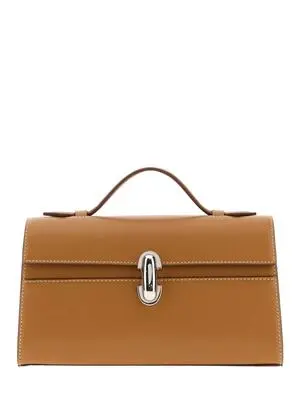 Savette Savette Top Handle Clutch Bag Camel
