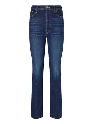 MOTHER Highwaisted Flare Pants - Blue