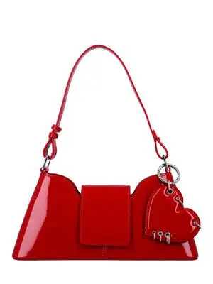 JUSTINE CLENQUET Top-handle Shoulder Bag - Red
