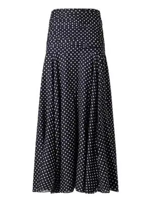 Charo Ruiz Ibiza Polka Dot Maxi Skirt - No
