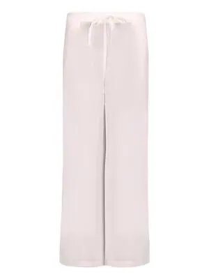 P.a.r.o.s.h Drawstring Wide-leg Casual Pants - Pink