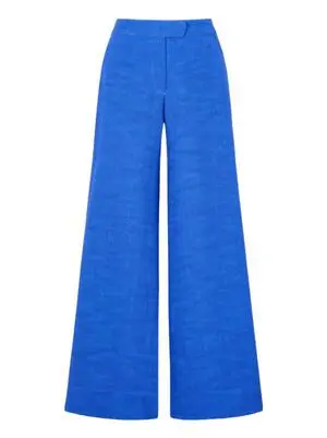 Lisa Marie Fernandez Wide-leg Casual Trousers - Blue