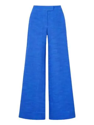 Lisa Marie Fernandez Wide Leg Trousers - Blue