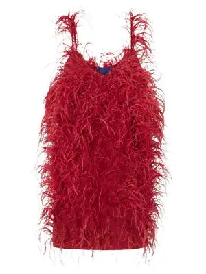 Sharon Wauchob Silk-crepe Mini Dress - Red