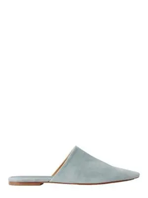 AeydĒ Suede Slides - Gray