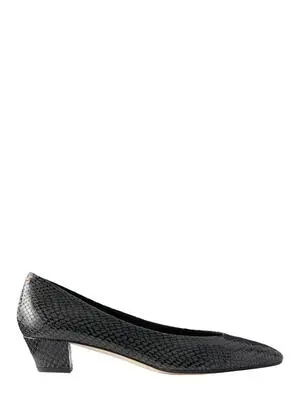 AeydĒ Almondtoe Highheeled Shoes - Black