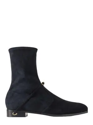 Jennifer Chamandi Suede Ankle-boots - Black