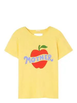 MOTHER Vintage Fitted T-shirt - Yellow