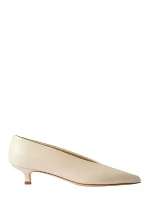 AeydĒ Leather Pointed-toe Pumps - No