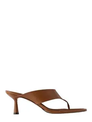 AEYDĒ Leather Thong Sandals