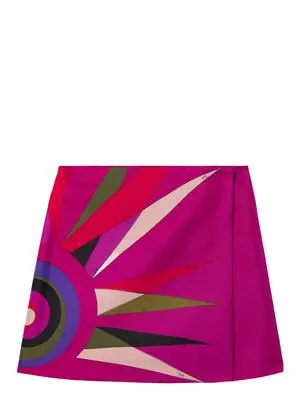 Emilio Pucci Graphic Print Mini Skirt - No