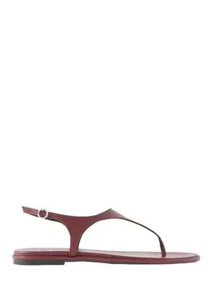 AEYDĒ Leather Thong Sandals