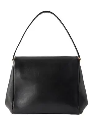 Calvin Klein Softleather Shoulder Bag - Black