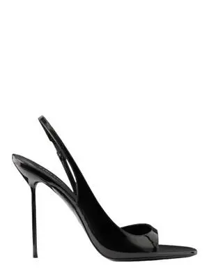 Paris Texas Highheeled Sandals - Black