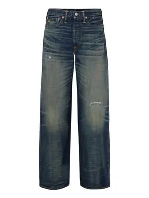 Ralph Lauren High-rise Wide-leg Jeans - Black