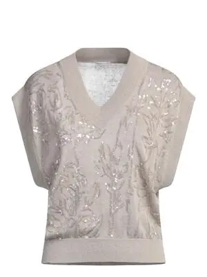 BRUNELLO CUCINELLI Brunello Cucinelli Sequined V-Neck Sweater