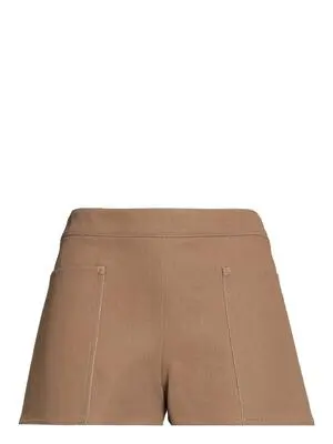Max Mara High Waist Shorts - Brown