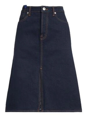 Burberry Denim Midi Skirt - Black