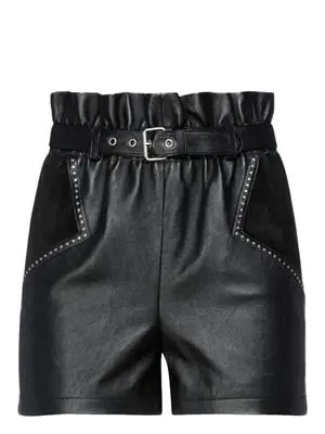 SAINT LAURENT Saint Laurent Leather Shorts