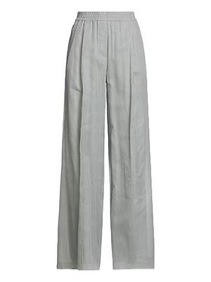Brunello Cucinelli Wide-leg Trousers - Gray