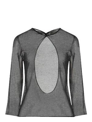 Tory Burch Crew Neck T-shirt - Gray