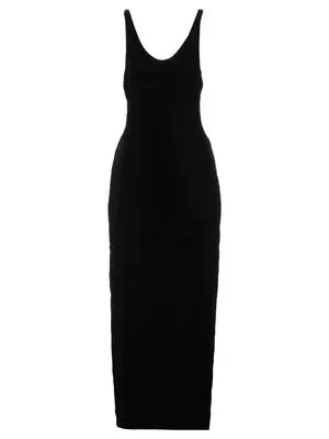 SAINT LAURENT Strappy Velvet Dress
