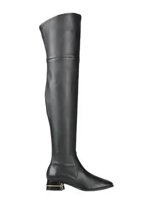 Tory Burch Leather Over-the-knee Boots - Black