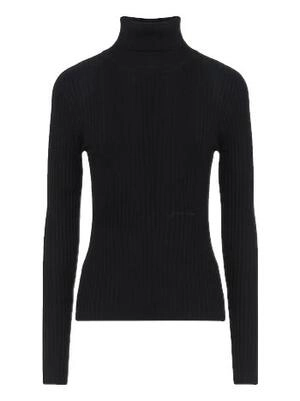 GANNI Polo Necks - Black