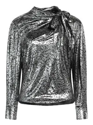 Isabel Marant Étoile ISABEL MARANT ÉTOILE Bow-Tie Cover-Up Blouse Black