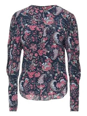 ISABEL MARANT ÉTOILE Isabel Marant Floral-Print Crepe Top