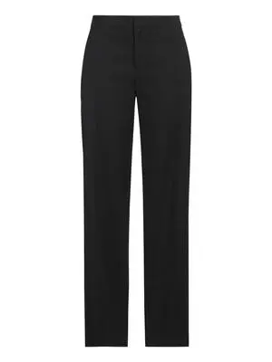 Isabel Marant Étoile High-waisted Straight-leg Pants - Black